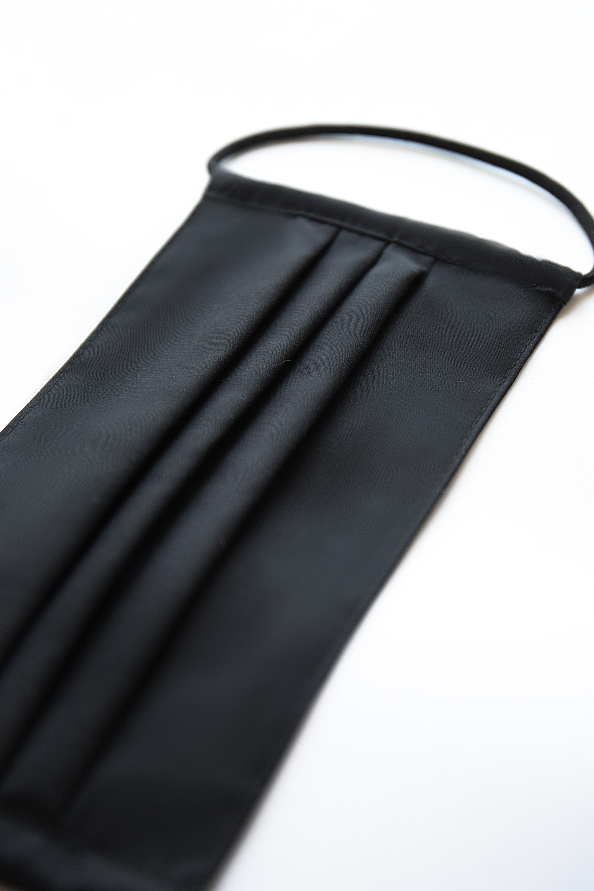 5X Pack Bamboo Blend Reusable Ear Loop Face Mask (black) - Etsy