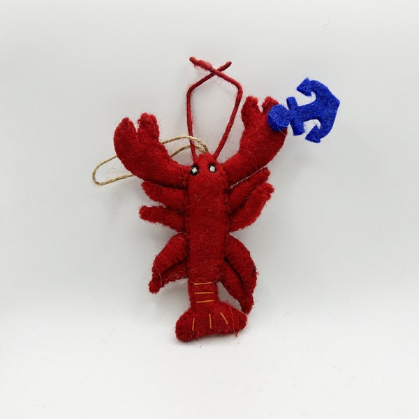 Felt Lobster - Etsy