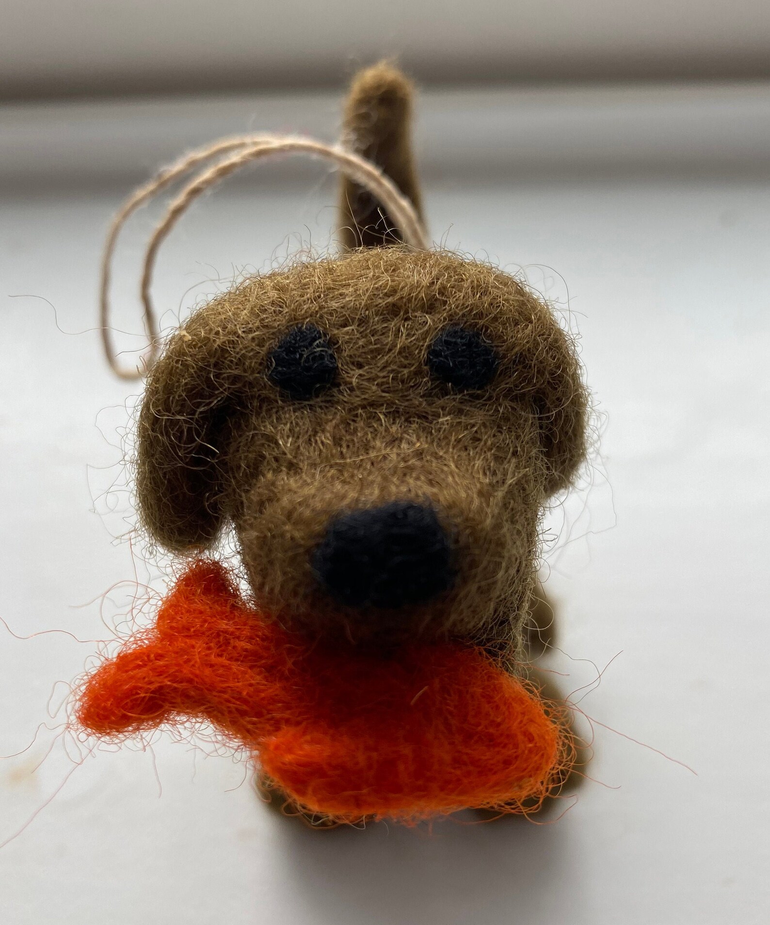 Felt Wool beau the Salmon Fishing Chocolate Lab - Etsy