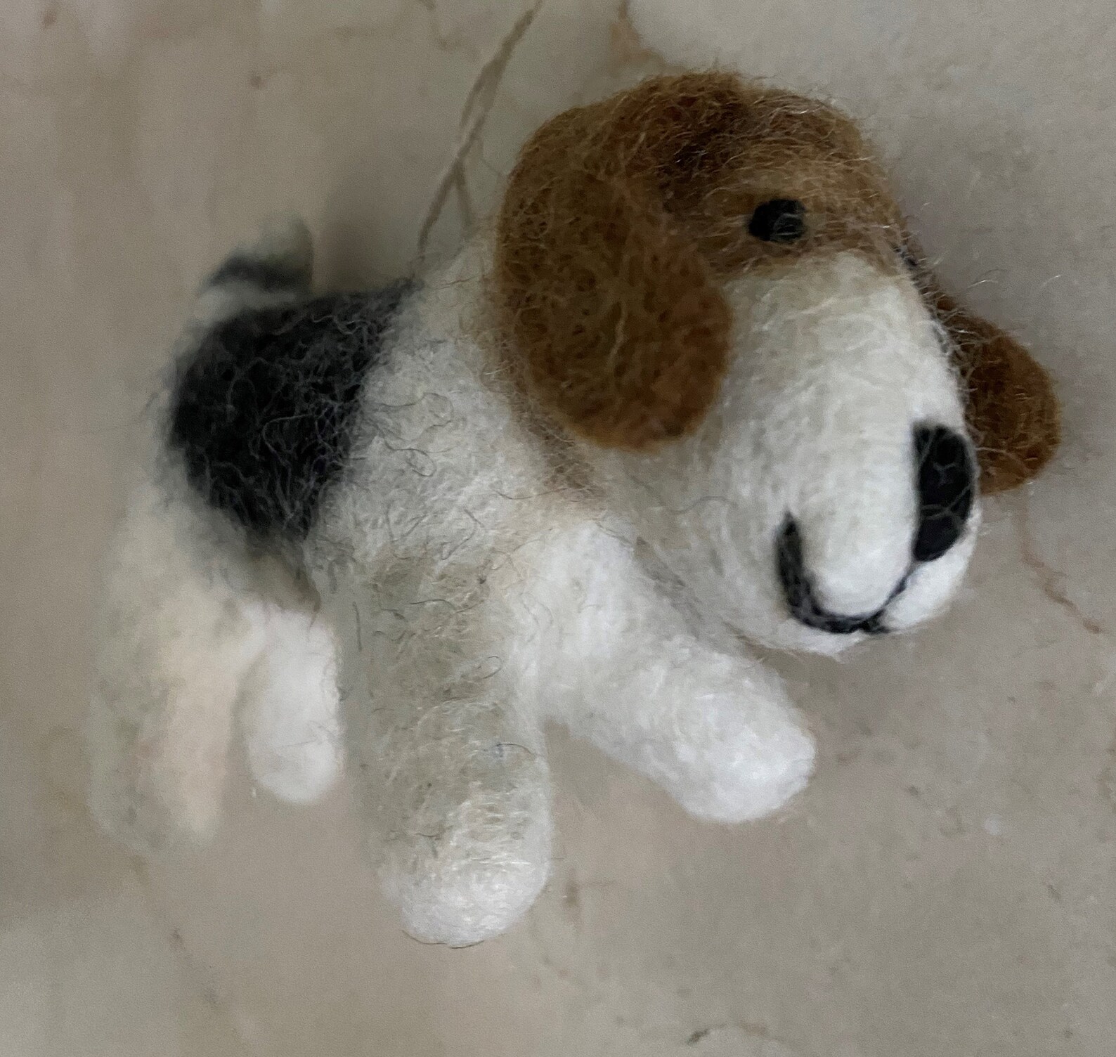 Felted Wool bob the Beagle With or Without Hat - Etsy