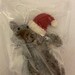 Felted Wool "christmas Cat Collette" Ornament-cat Ornament-christmas ...