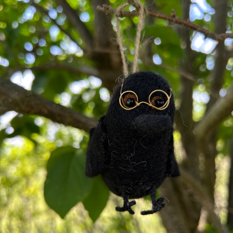 Crow Ornament - Etsy
