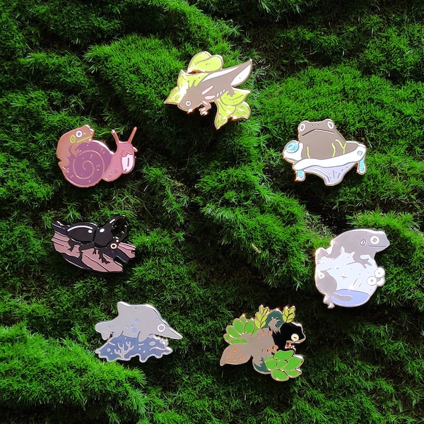 Reptile Pins - Etsy