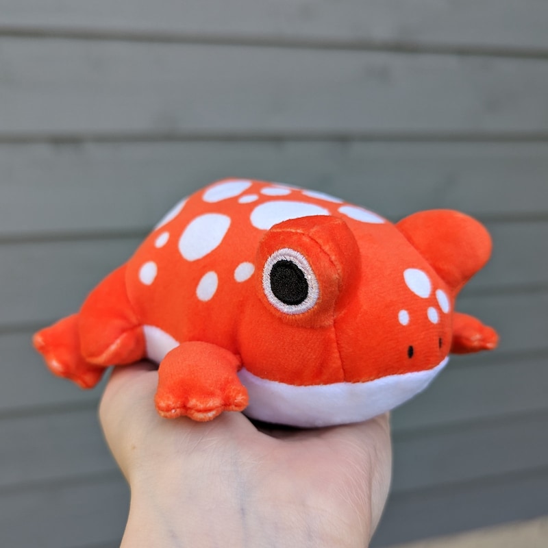 Frog Plush - Etsy