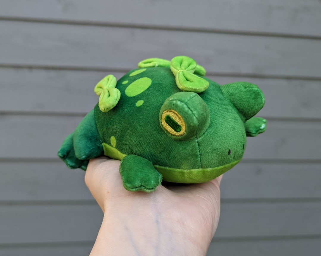 Moss Frog Plush - Etsy