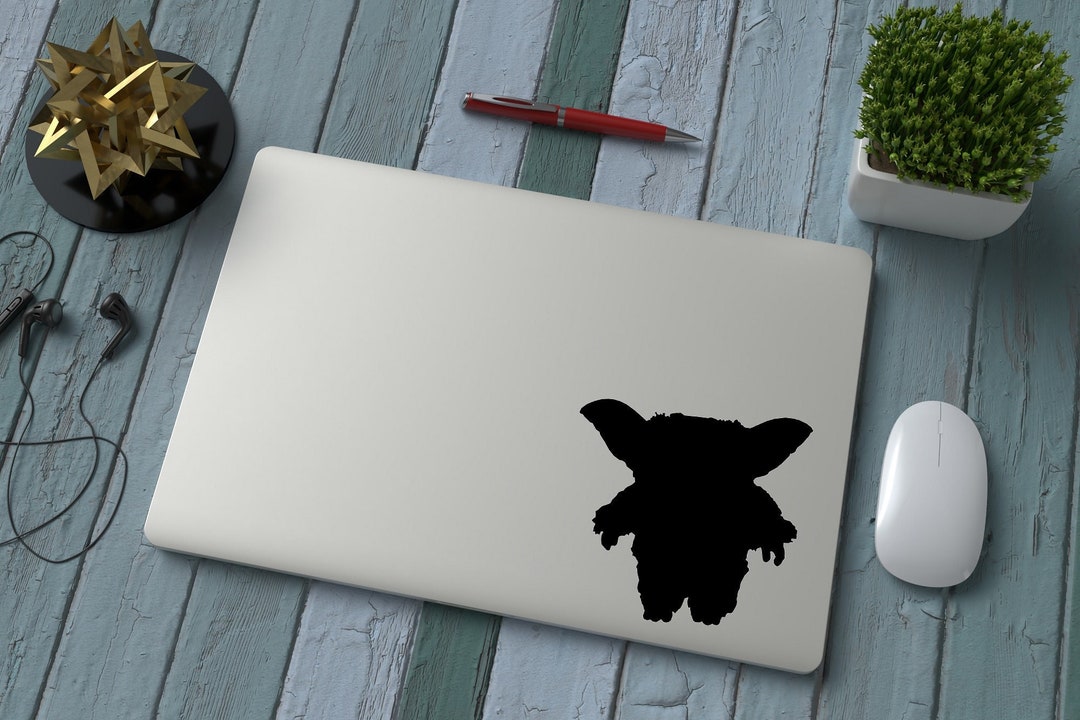 Friendly Gizmo Silhouette Sticker Movie Stickers Gremlins Mug Sticker ...