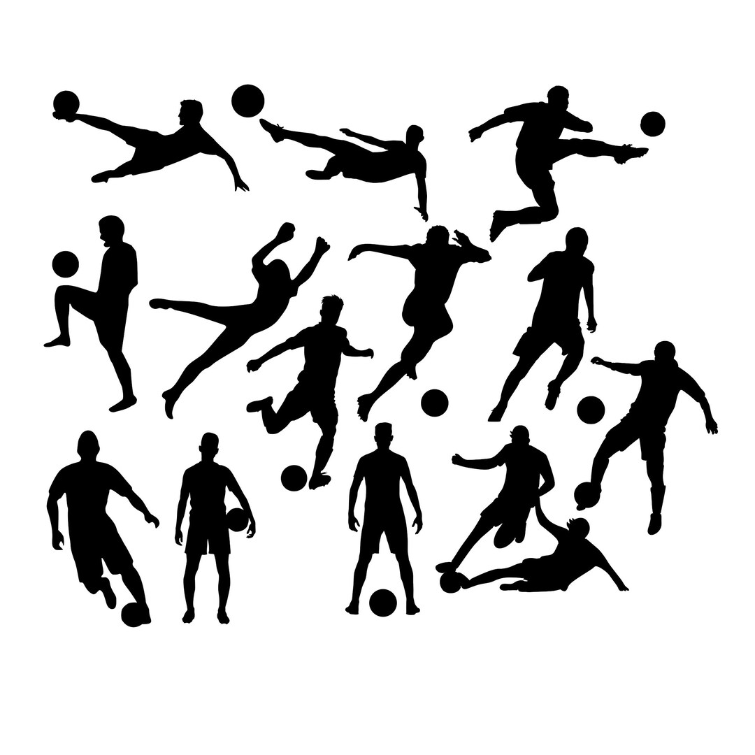Football Player Sticker Pack – Waterproof Vinyl Decals - Etsy