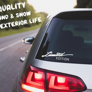 Novelty Limited Edition Sports Car Stickers - Car Decals - Racing ...