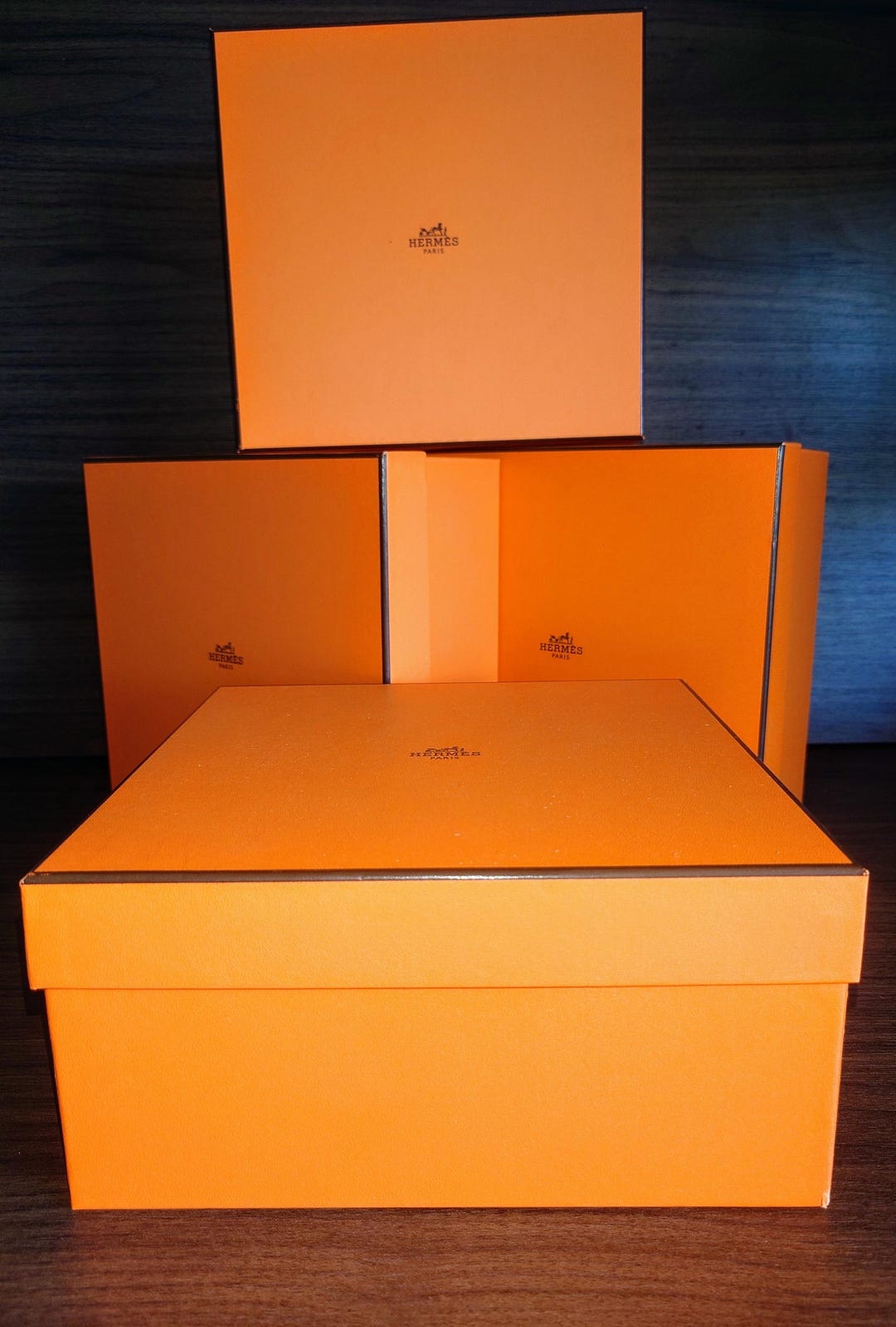 Vintage Hermès Box 20x21x10 - Etsy
