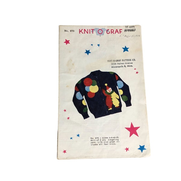 Knit O Graf Pattern - Etsy