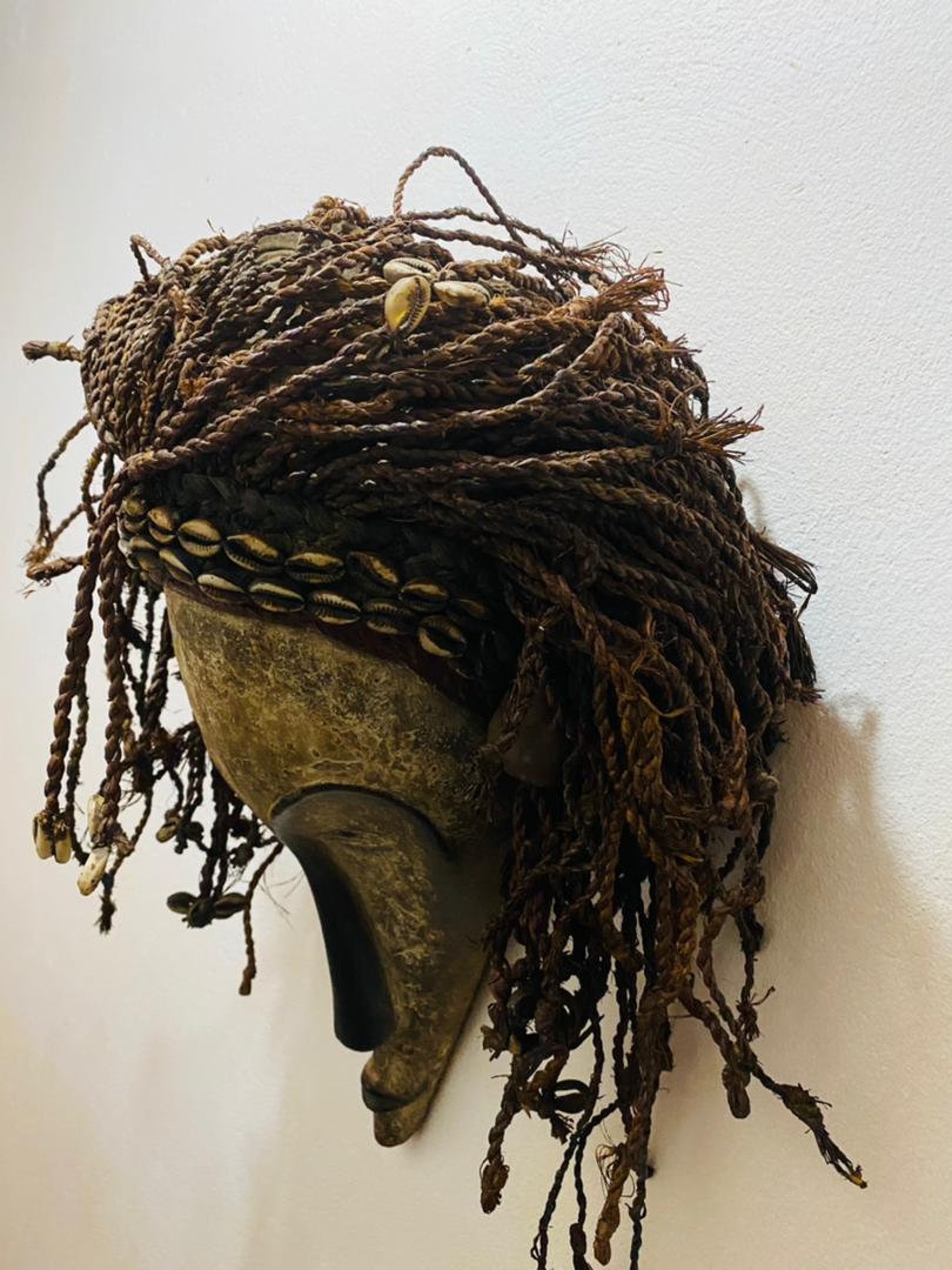 Gabon Long Fang Mask / Interior Decor / Wall Decor / Wall - Etsy