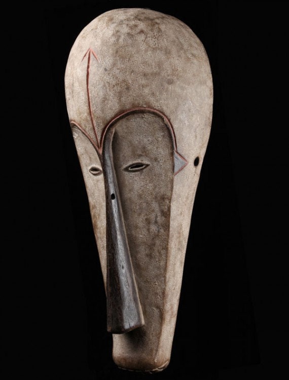 Cameroon Fang Mask / Interior Decor / Wall Decor / Wall Hangings /home ...