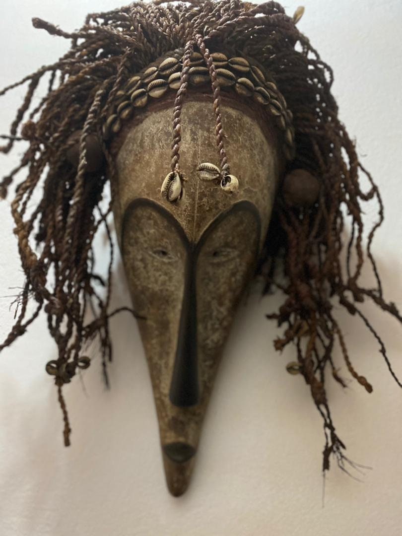 Gabon Long Fang Mask / Interior Decor / Wall Decor / Wall - Etsy
