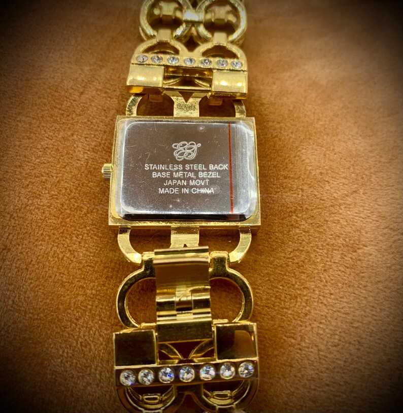 Elizabeth Taylor Watch Elegant MOP Rhinestone 1980's - Etsy