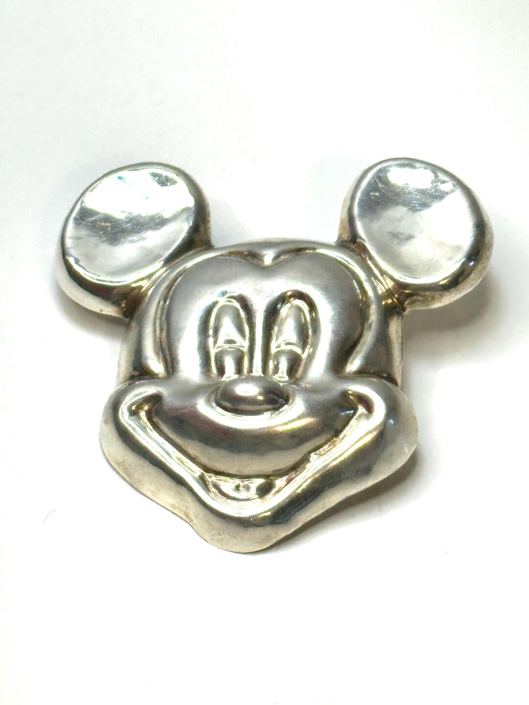 Mickey Mouse Brooch & Pendant Vintage Taxco Sterling Silver, 2.19 Grams ...