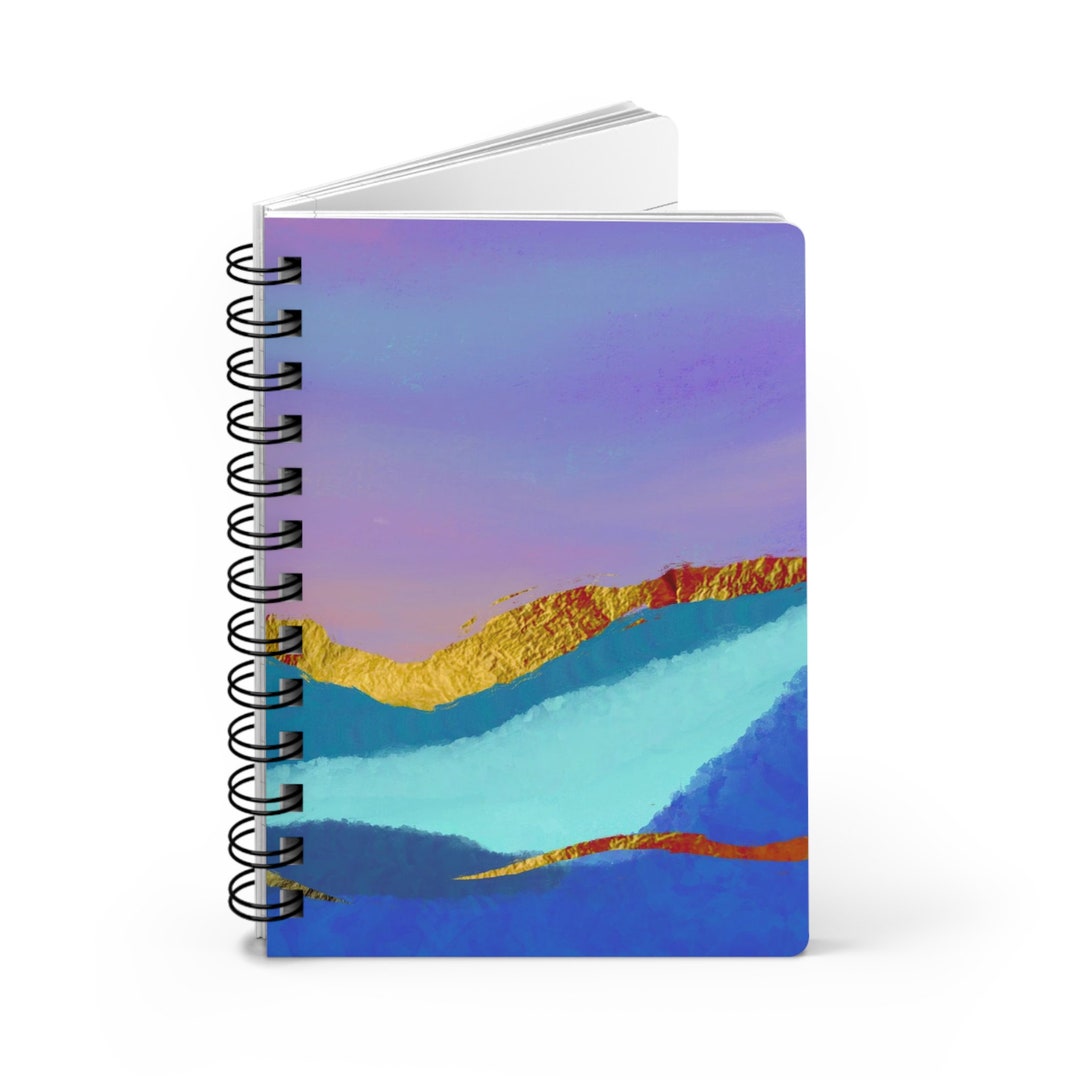 Dreamscape Spiral Bound Journal | 150 Pages of Lined Paper (75 Sheets ...