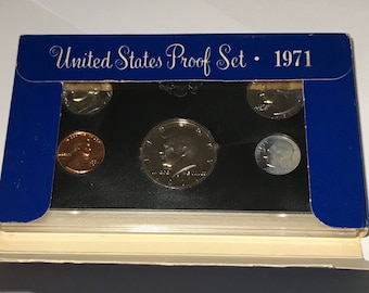 1971 Proof Set - Etsy