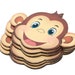 Emotions Learning Set, Monkey Faces, Feelings Flashcards - Etsy