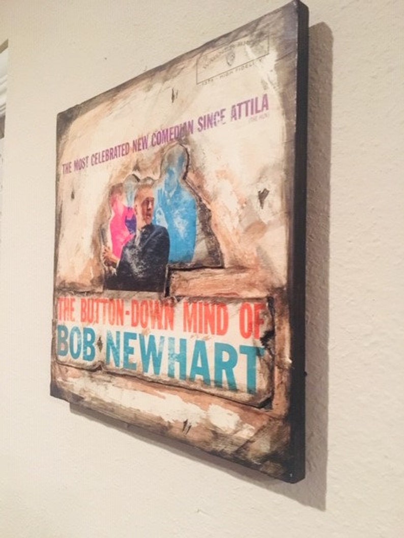 The Button Down Mind of Bob Newhart Record Cover Art - Etsy
