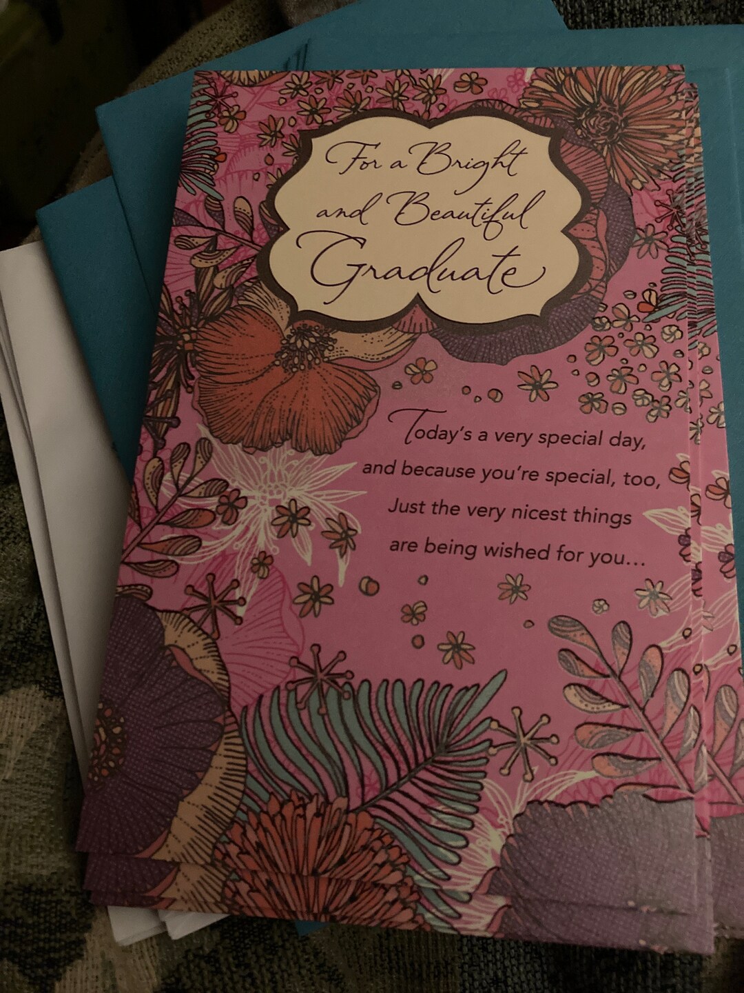 Set of 12 Pink Graduation Cards in Mint Condition - Etsy