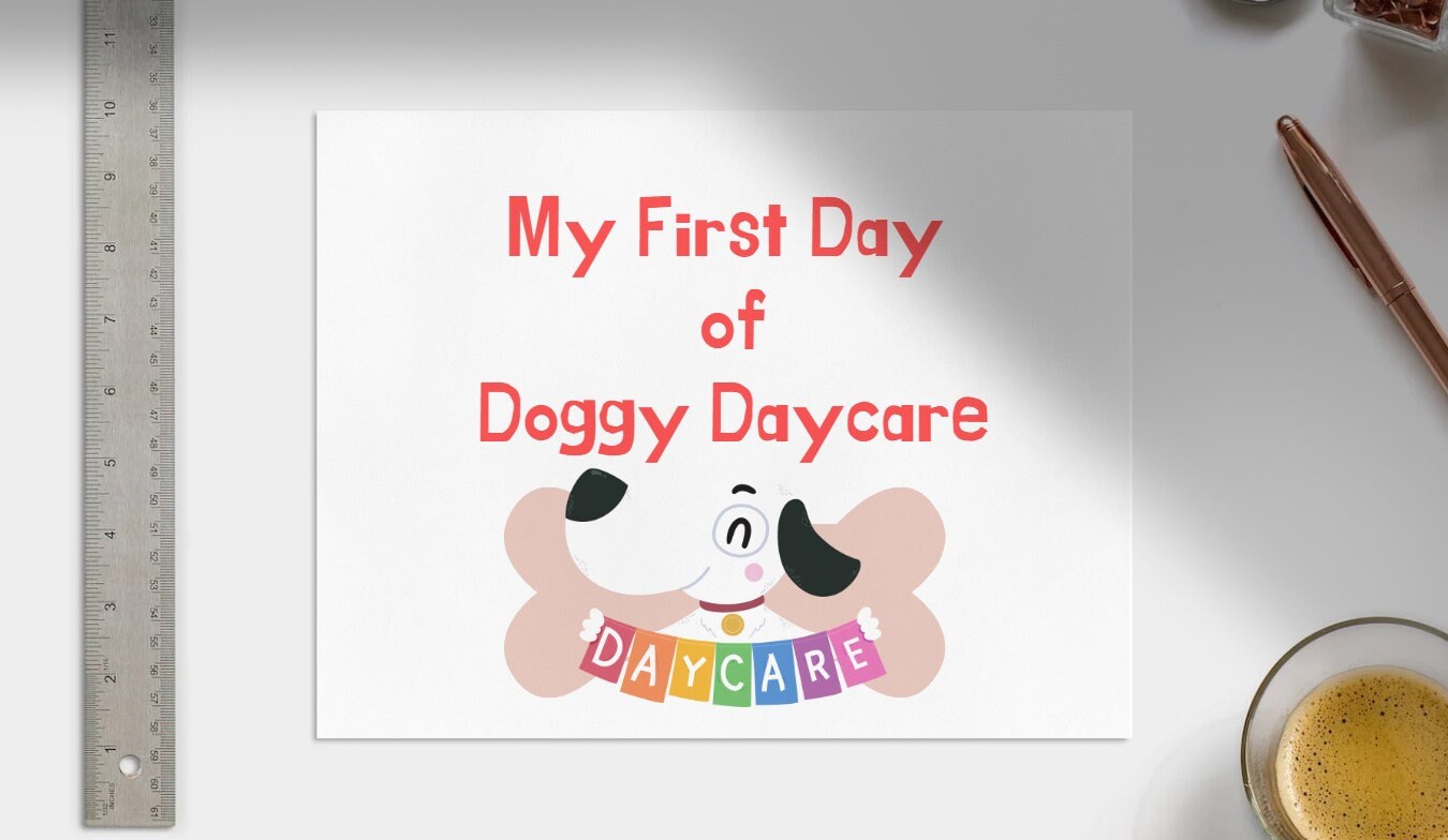 First Day of Doggy Daycare Sign / First Day of School Sign / - Etsy