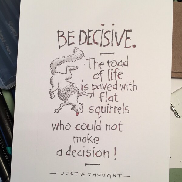 Road is Paved With Squirrels - Etsy