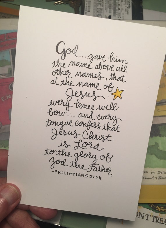 Jesus Is Lord Bible Verse