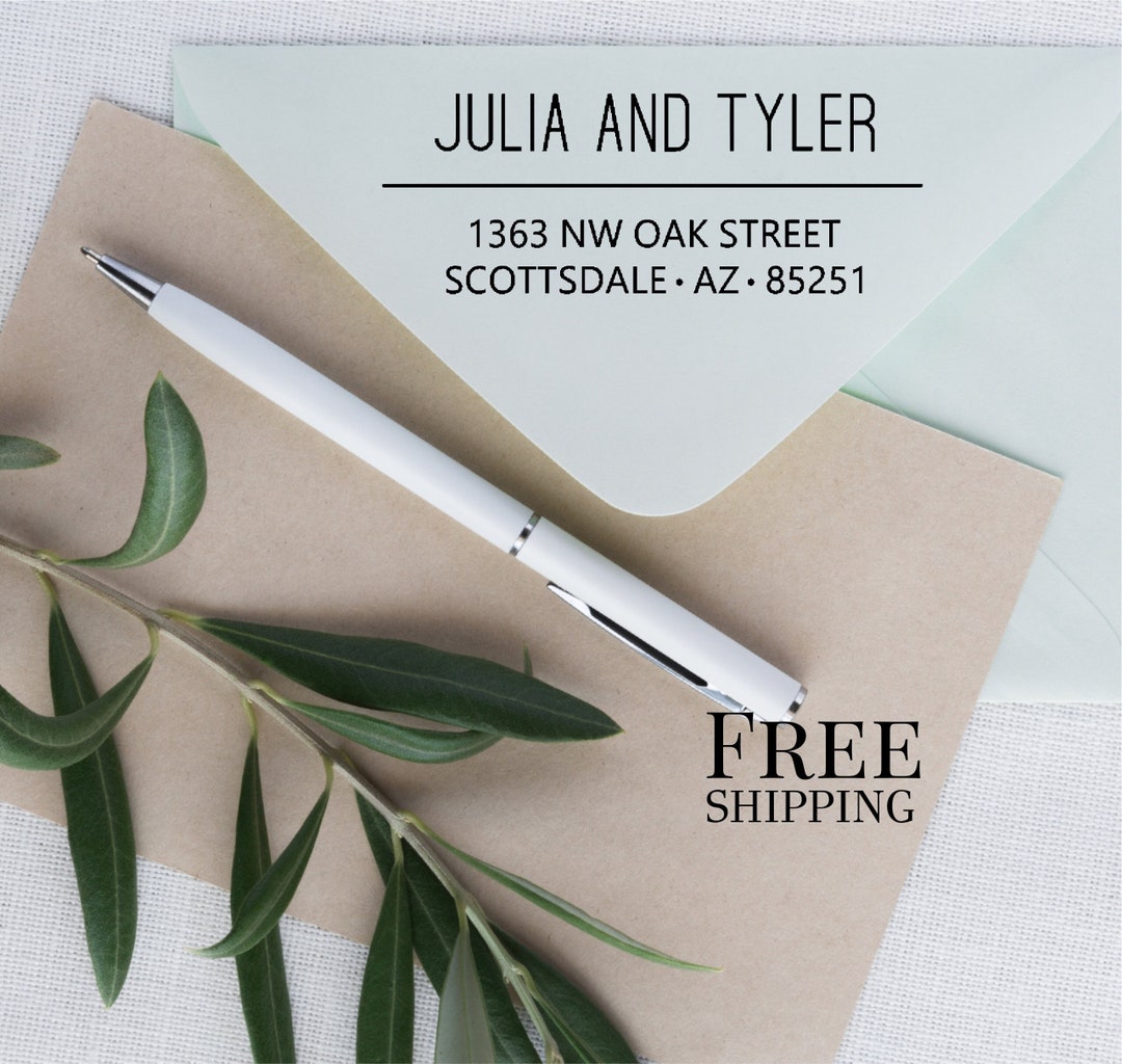 Personalized Self Inking Stamps, Return Address Stamp Self Inking, Self ...