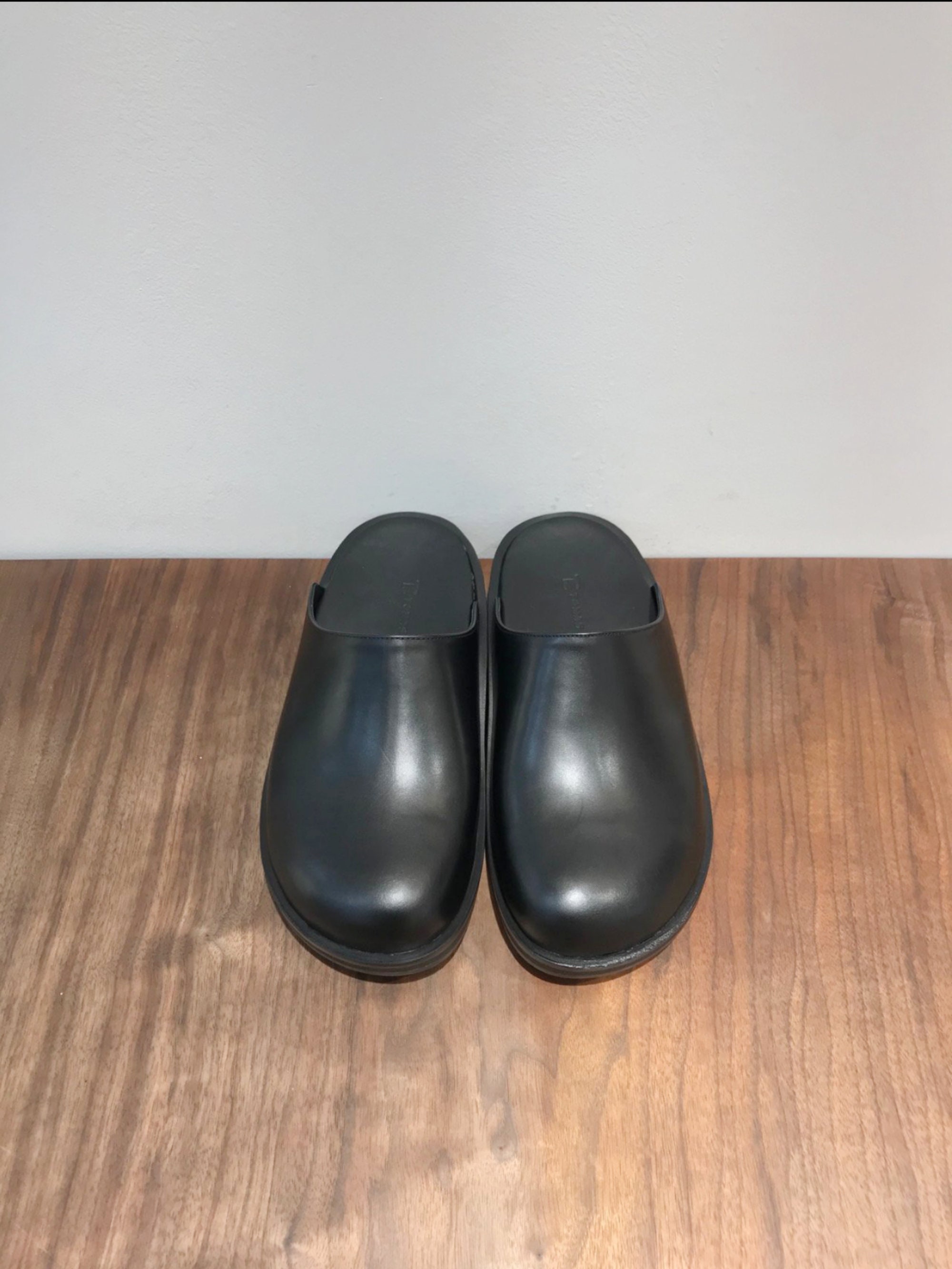 Handmade Men Row Sabot Leather Round Toe Mule Slide Babouche | Etsy