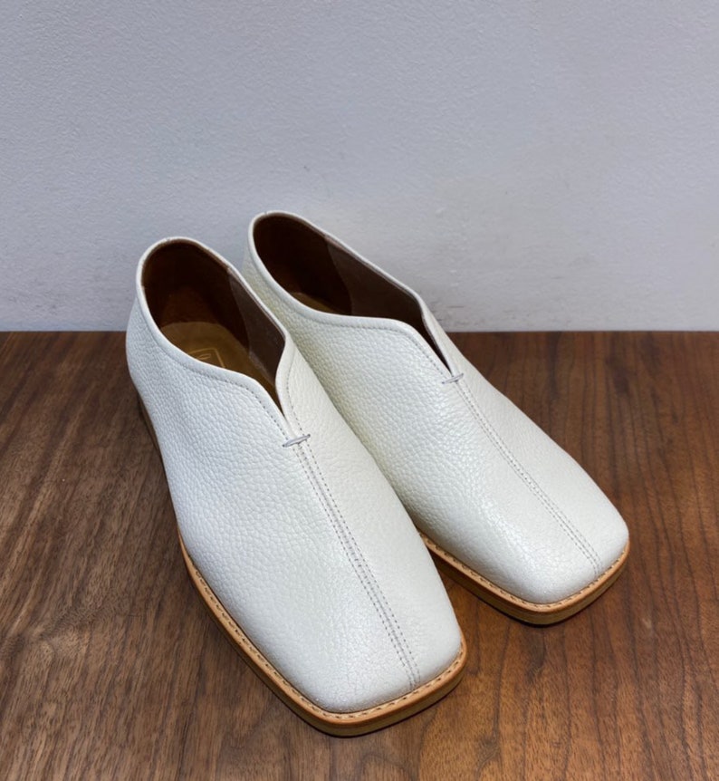 Handmade Men Leather Chinese Slippers Slip on Shoes Babouche - Etsy