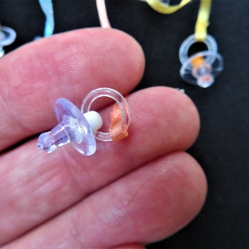 Miniature Blue Pacifier for Dollhouse 1/12 Scale | Etsy