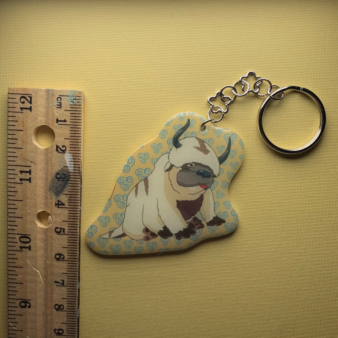 Avatar the last airbender appa keychain | Etsy