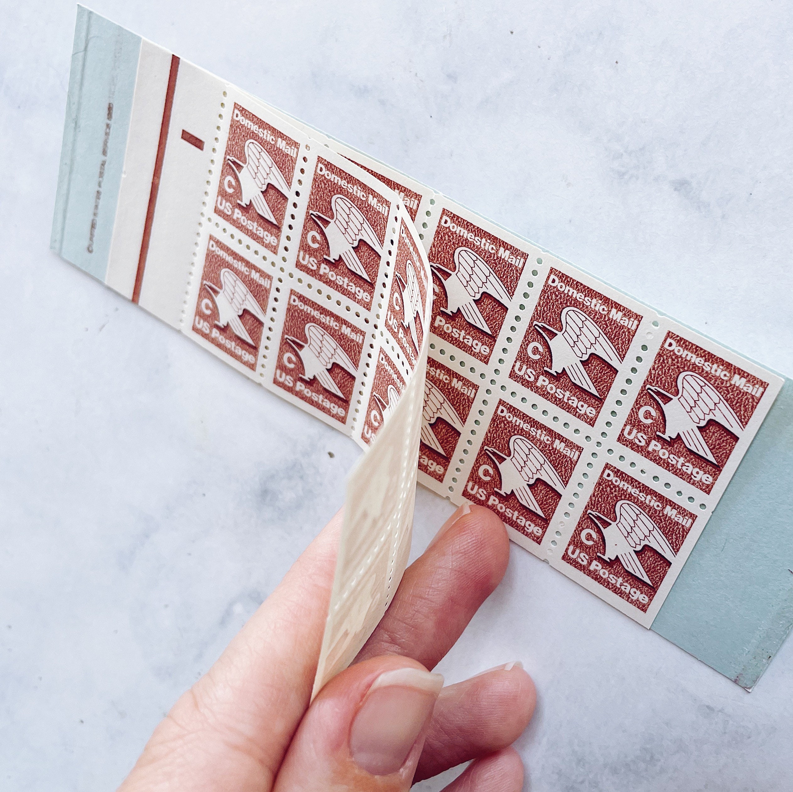 Booklet 20 Unused Vintage 1980 c Series Brown Eagle | Etsy