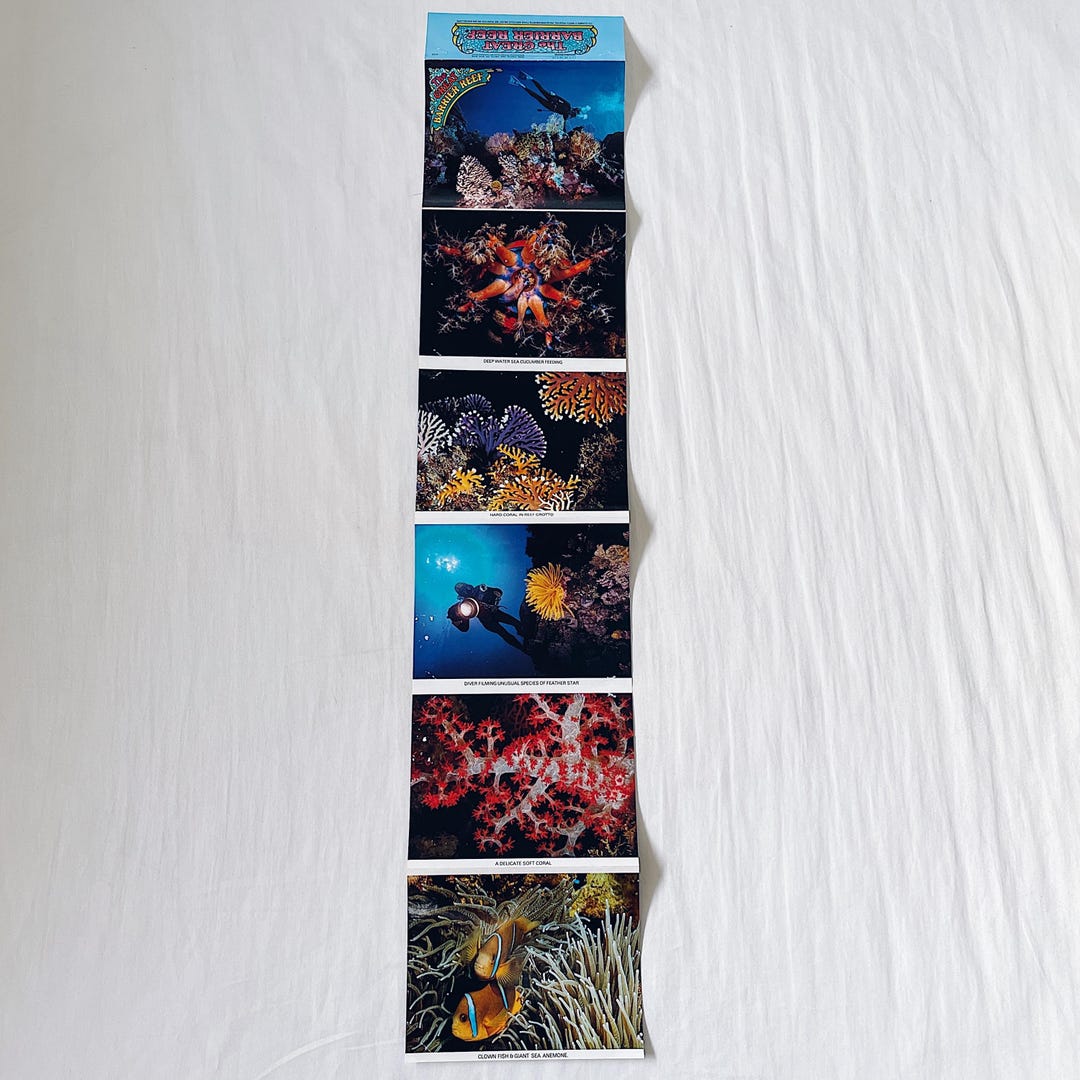 Vintage *RARE* 1970's Unused Fold-out Folder Postcard - the Great ...