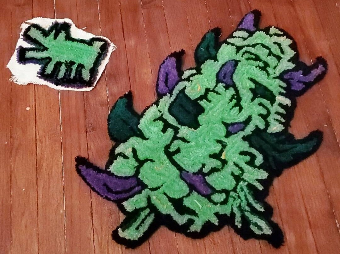 NUG RUG Cut Pile Tufted Plush Rug. Hand Crafted Custom Rugs. - Etsy