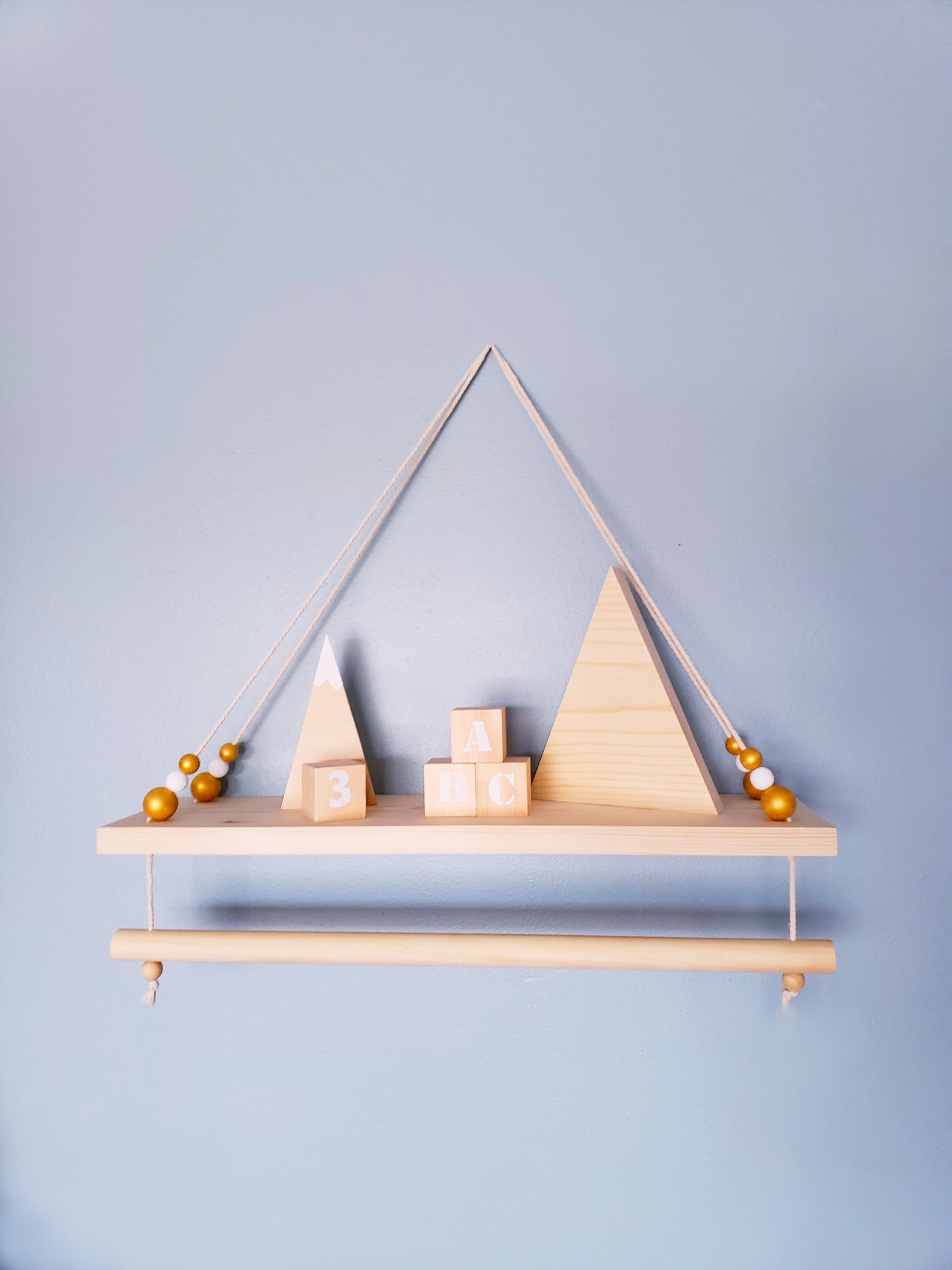 Wall Shelf Floating Shelf Wooden Swing Shelf With Accessory - Etsy