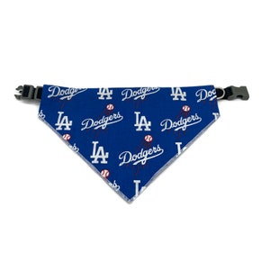 Dodgers Dog Bandana / Dog Bandanna / Over Collar / Slip-on / - Etsy