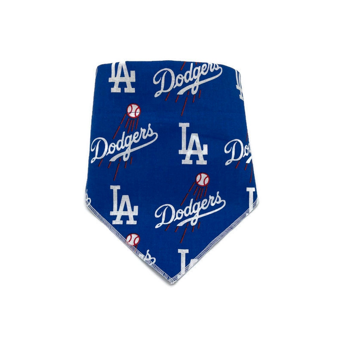 Dodgers Dog Bandana / Dog Bandanna / Over Collar / Slip-on / | Etsy