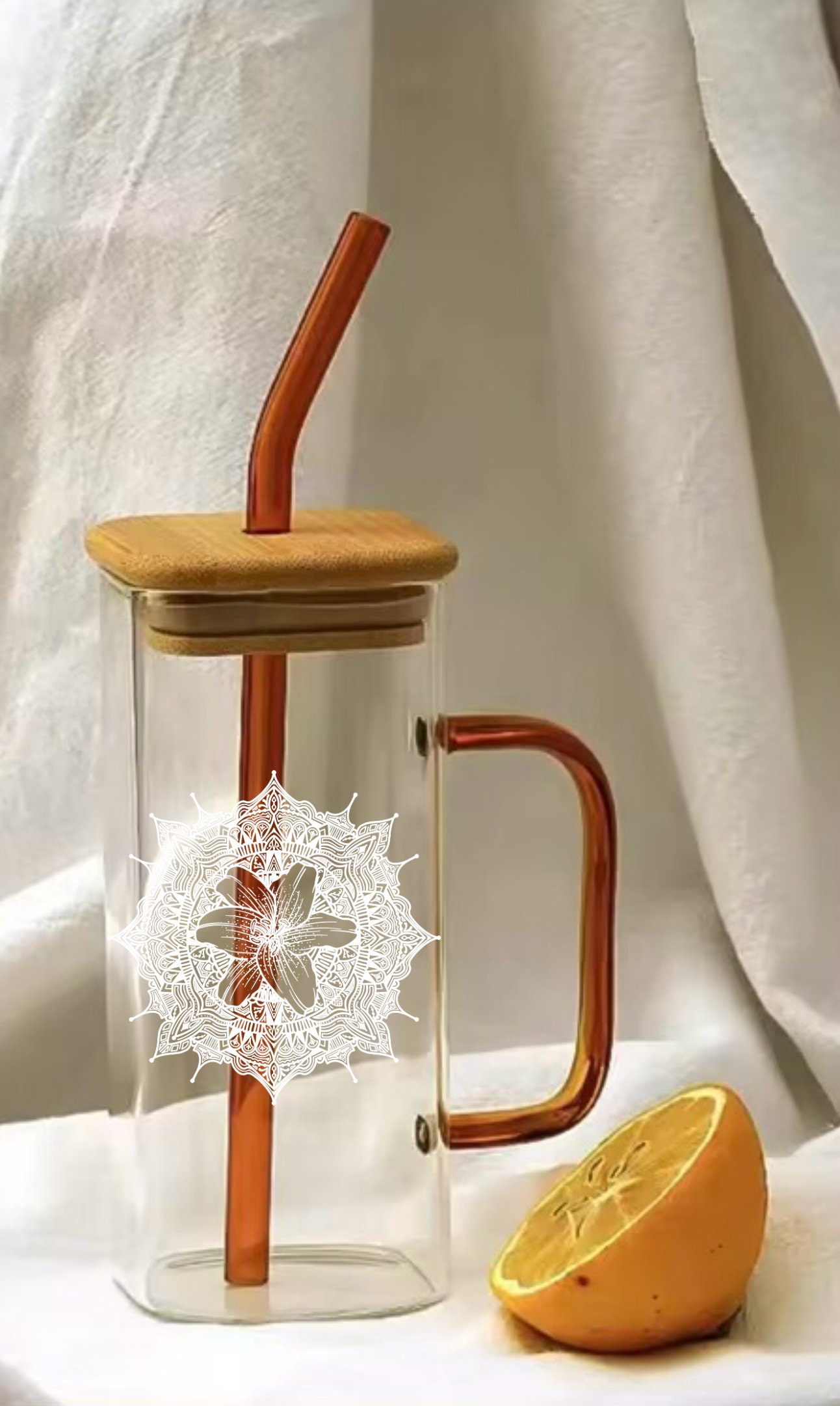 Lily Mandala SVG File Hand Drawn - Etsy