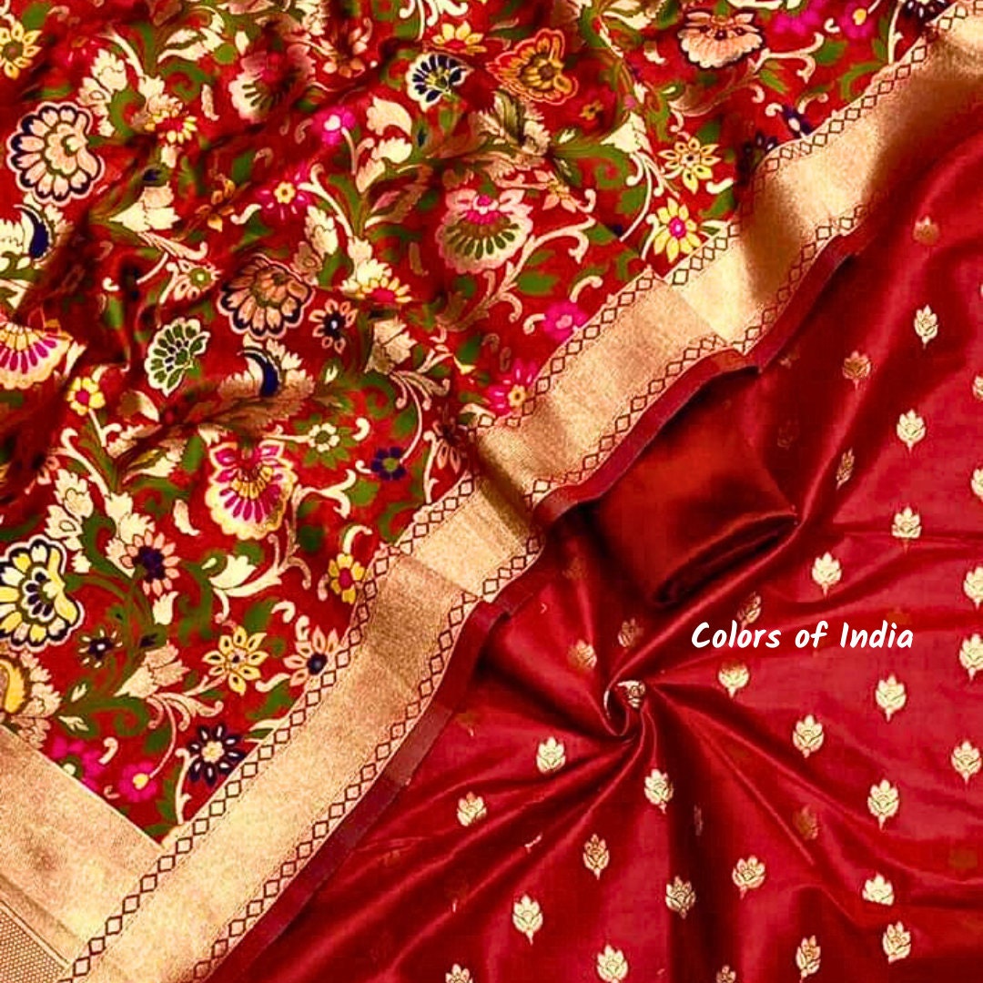 Bridal Suit ,red Salwar Kameez , Unstitched Punjabi Suit , Salwar Suit ...