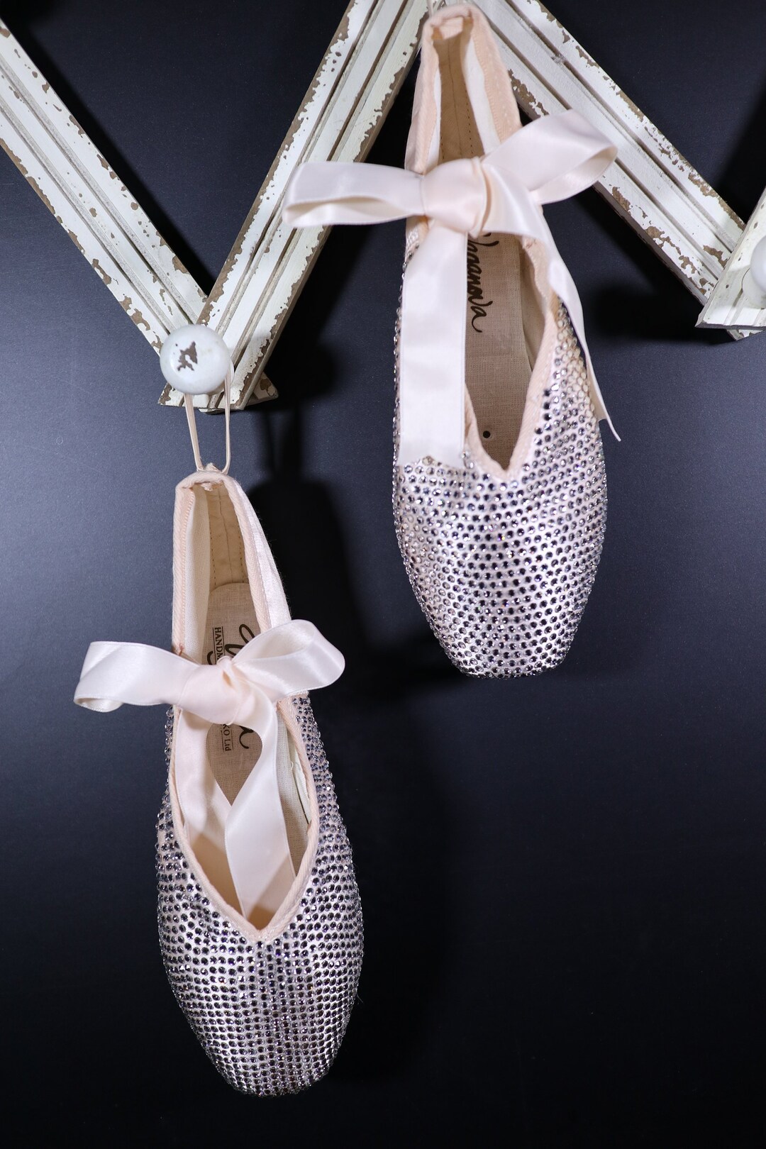 Crystal Pointe Shoes | Ballet Dancer Keepsake | Swarovski Crystal or ...