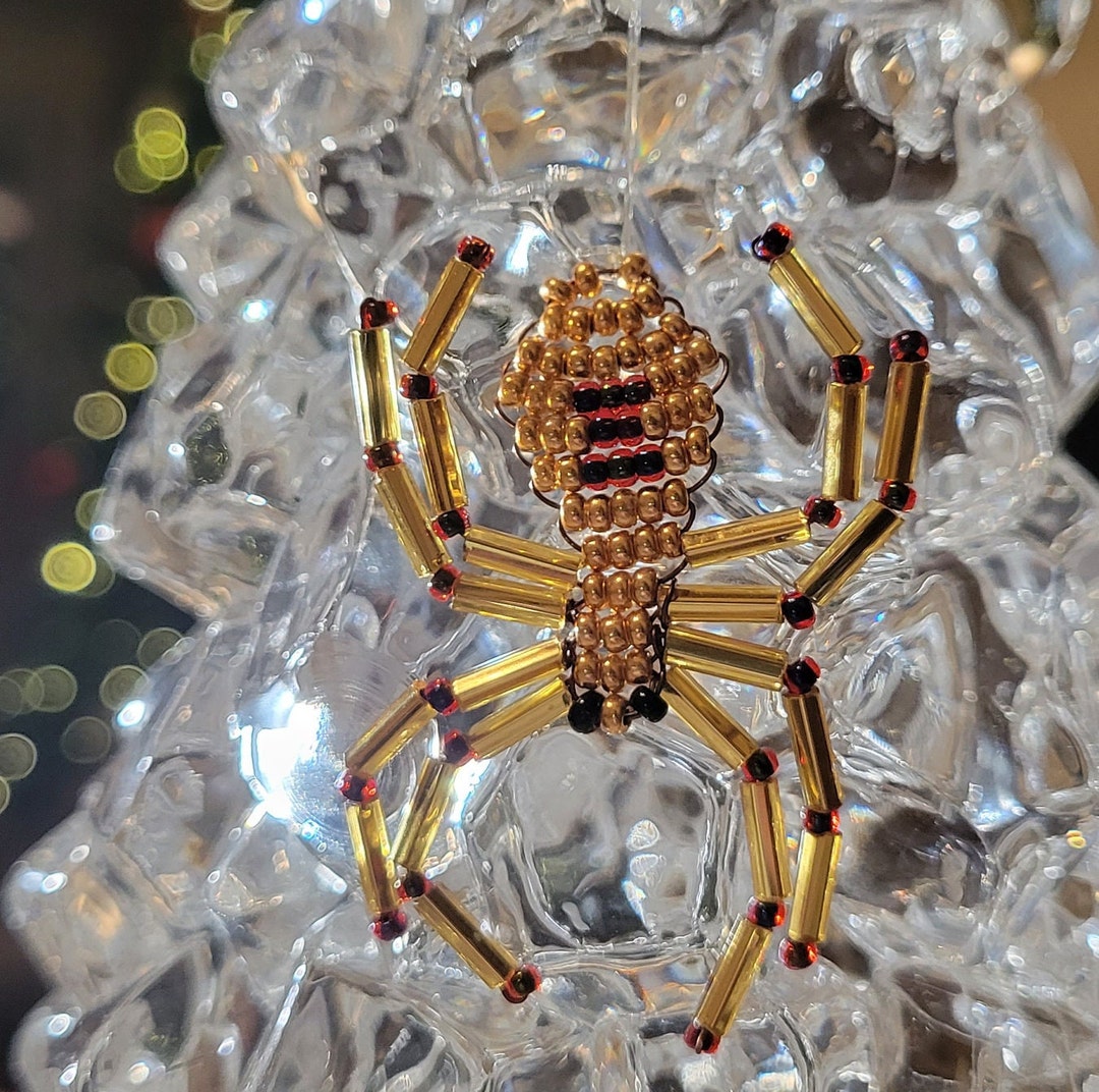 Seed Bead Spiders - Etsy