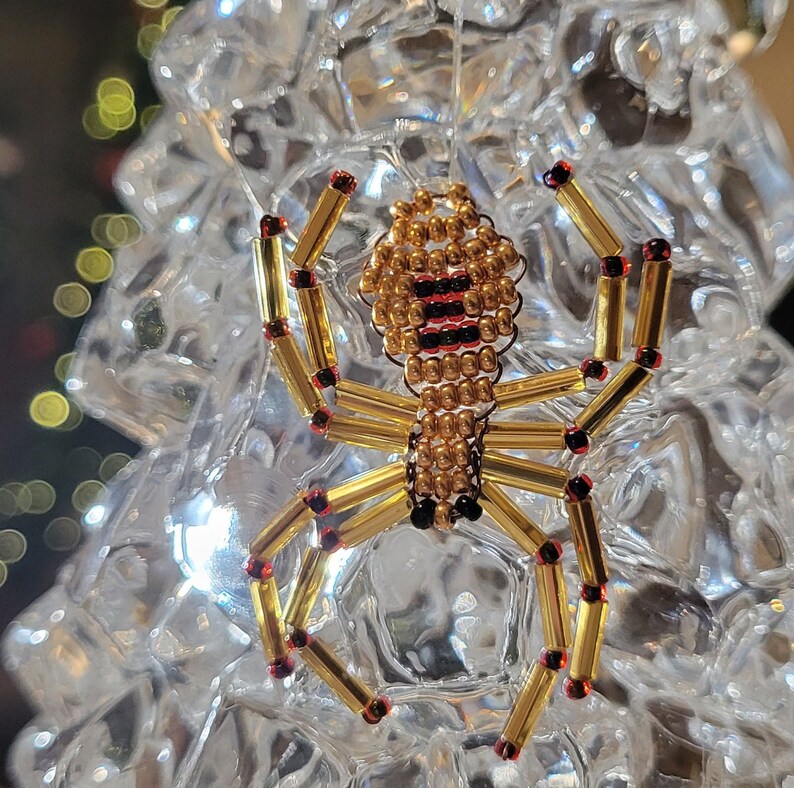 Seed Bead Spiders - Etsy