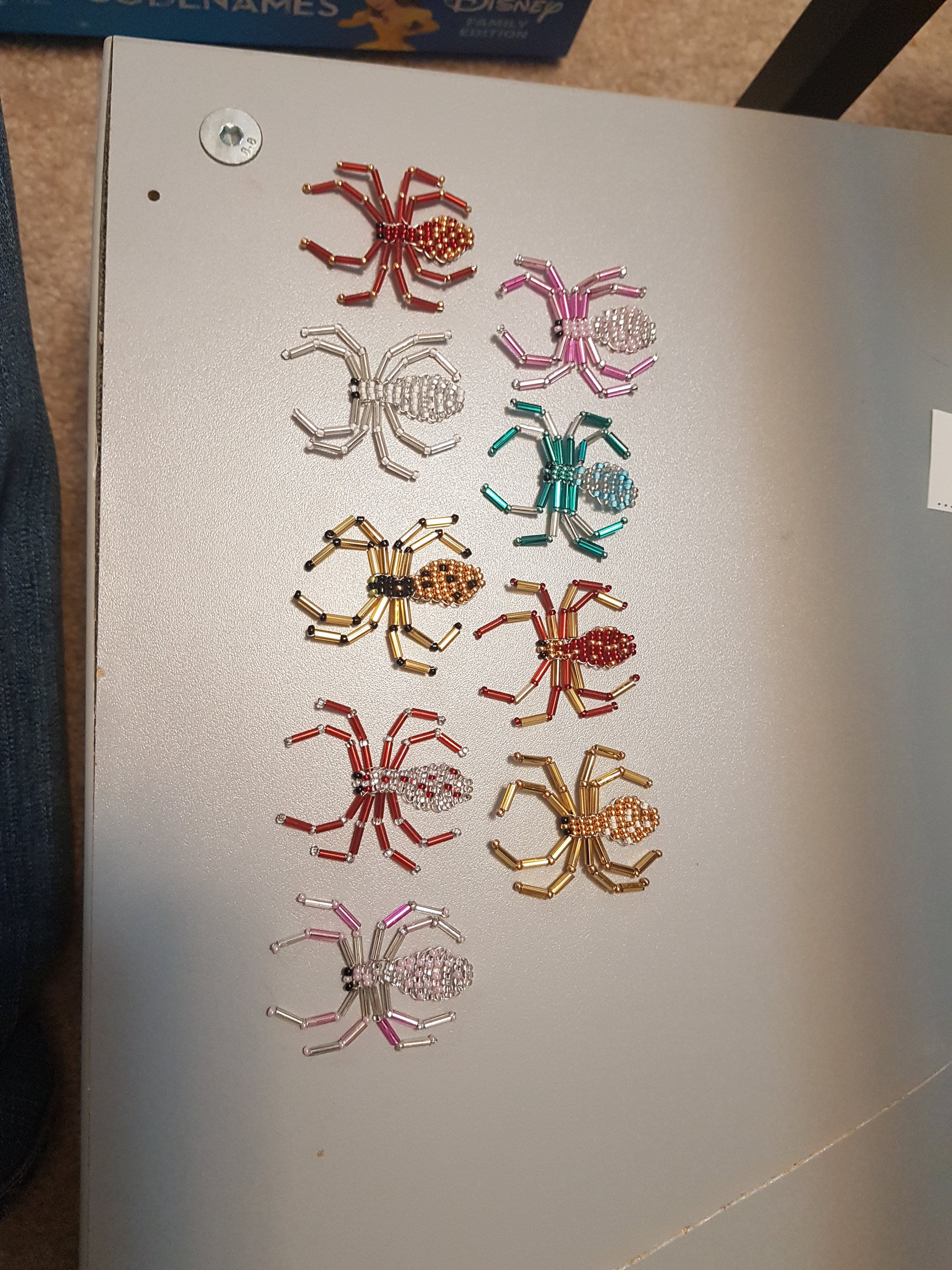 Seed Bead Spiders - Etsy