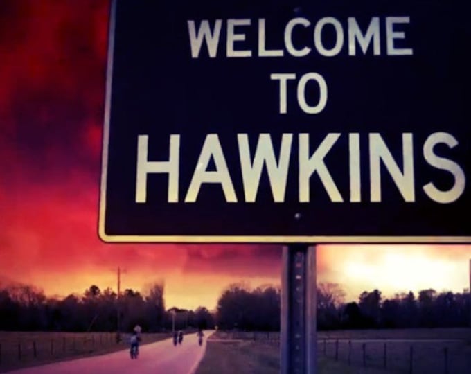 Welcome to Hawkins Sign - Etsy