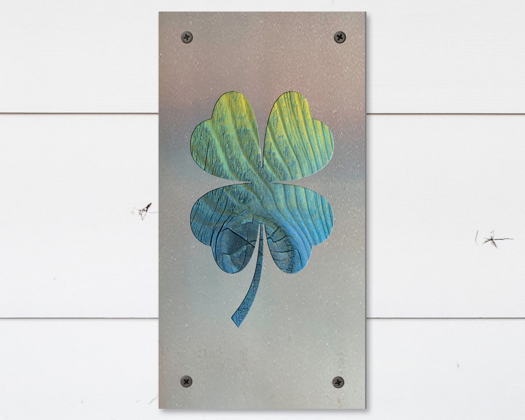 Four Leaf Clover, Clover Decor, Shamrock Wall Hanging, Four-leaf ...