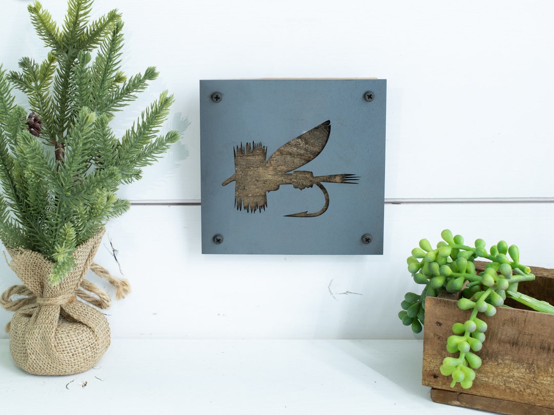Fly Fishing Fly Wall Decor, Office Decor, Fly Tying - Etsy