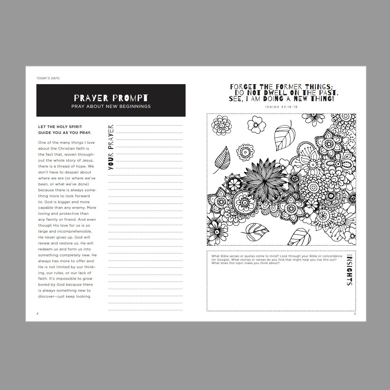 Coloring Journal Digital Download - Etsy