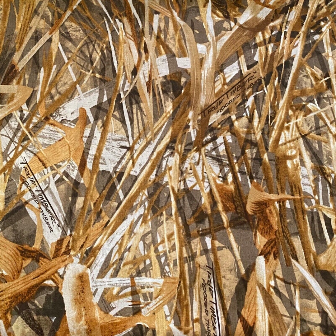 True Timber Flooded Timber Sewing Quilting Fabric Cotton Sewing Fabric ...