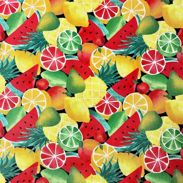 Fruit Fabric - Etsy